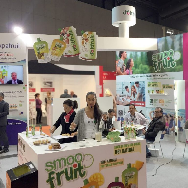 Diseño de stand para la feria Alimentaria | Mediactiu
