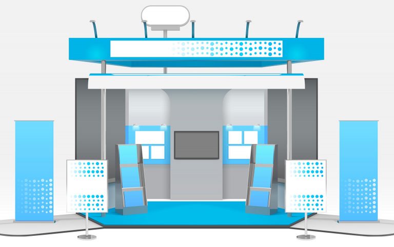 Creación de stands 3D para ferias virtuales - Mediactiu