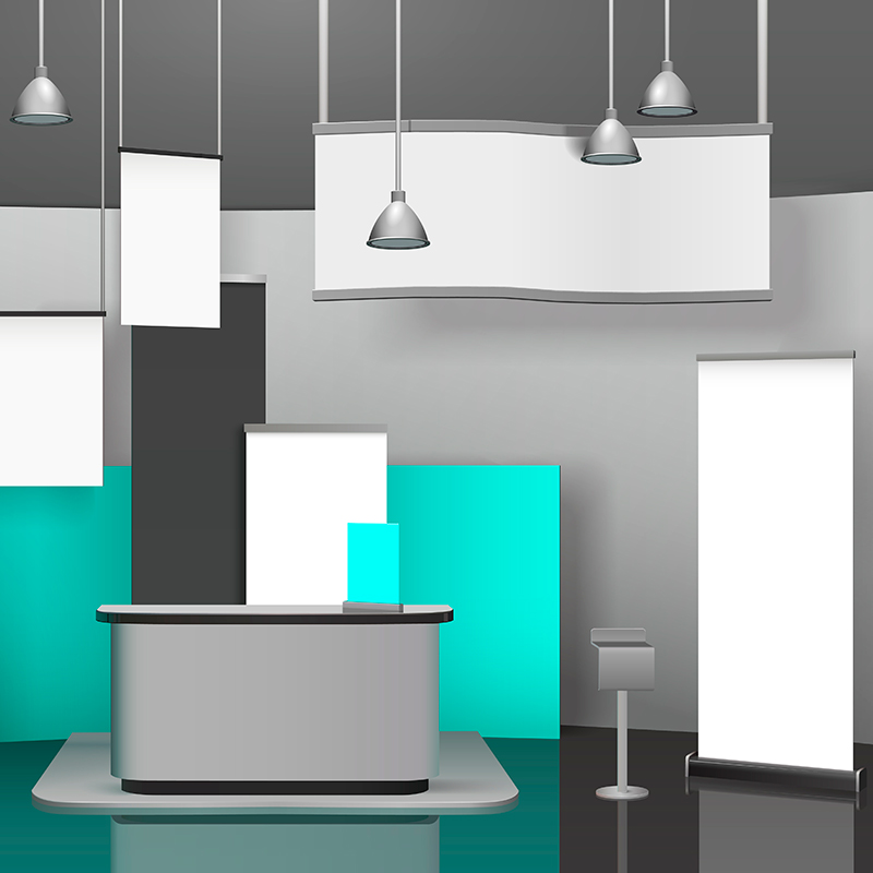 Creación de stands 3D para ferias virtuales | Mediactiu